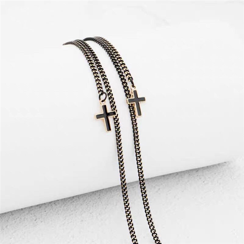 Metal Glasses Chain Unisex Black Color Sunglasses ... – Vicedeal