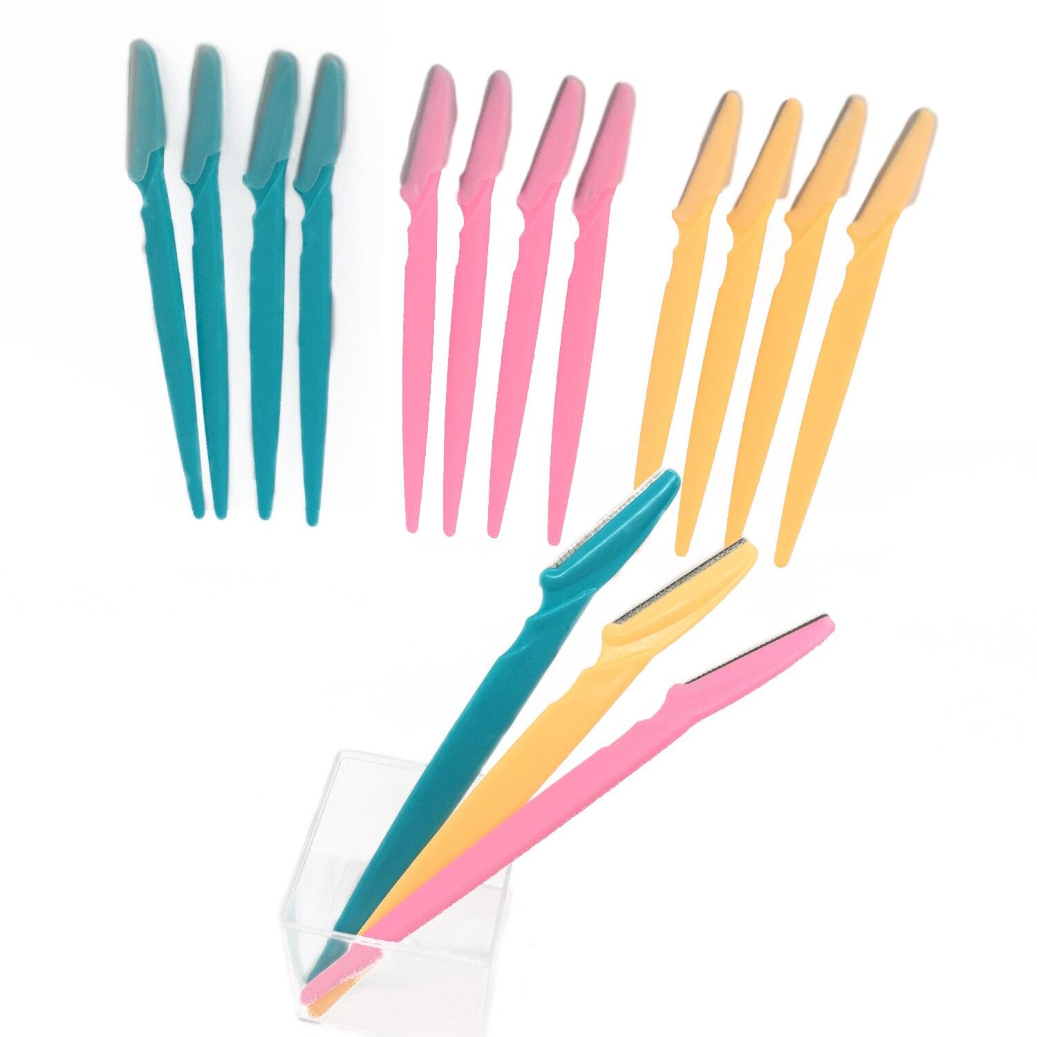 3Pcs Eyebrow Brow Razor Dermaplaning Painless Port... – Vicedeal