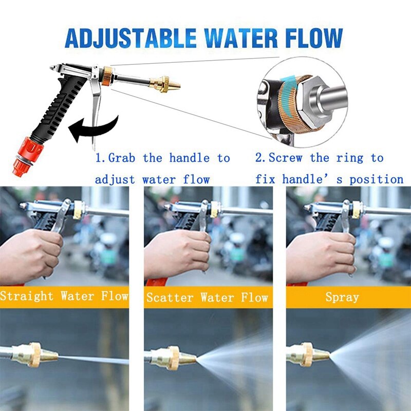 12V 100W Car Washer-Guns Pump Car Sprayer High Pre... – Grandado