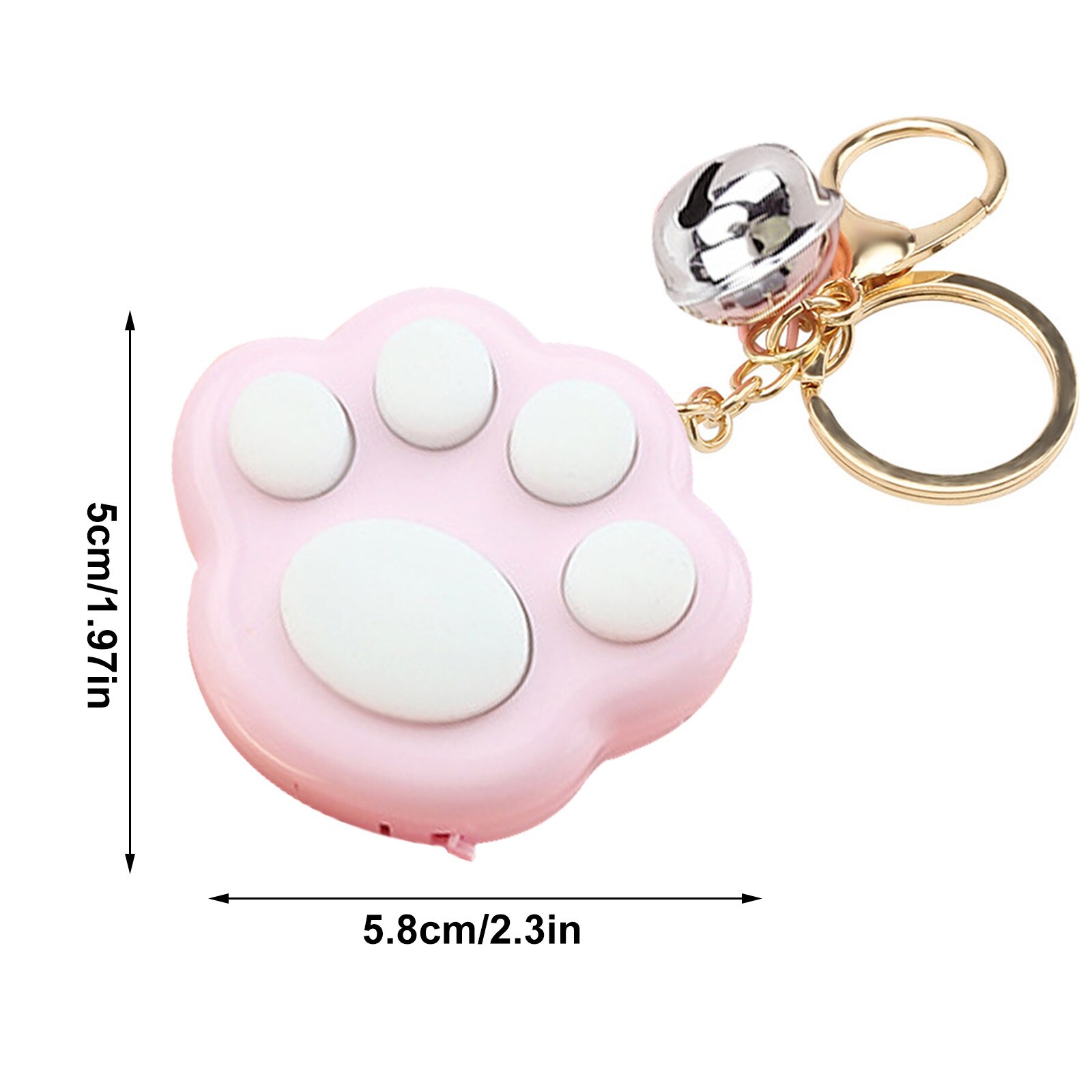 Mini Cat Paw Anti-stress Game Keychain Toys LED El... – Grandado