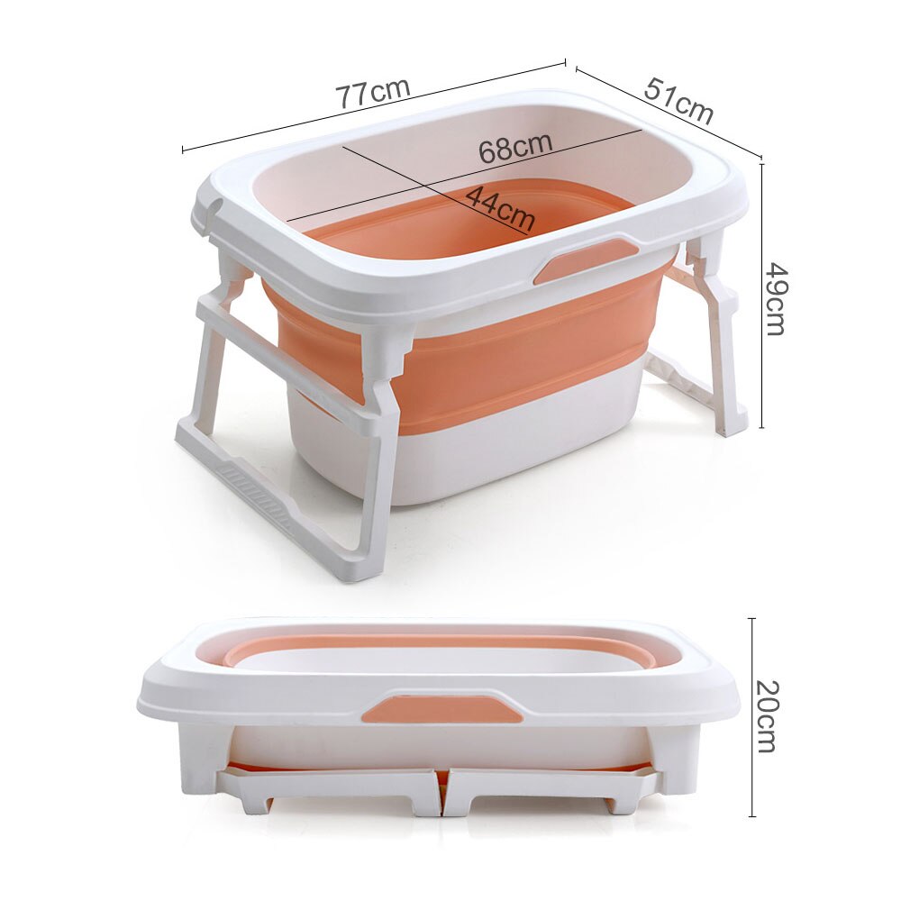 Inklapbare Baden Bad, Draagbare Vouwen Baby Bad Op... – Grandado