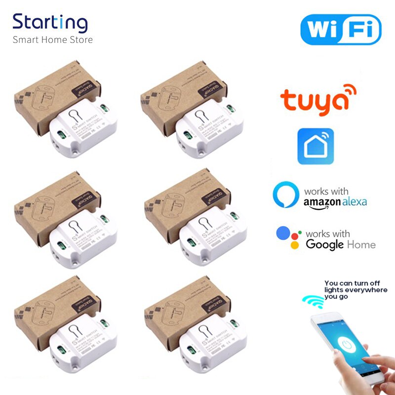 10a wifi-switch för tuya smart life app timer smar... – Vicedeal