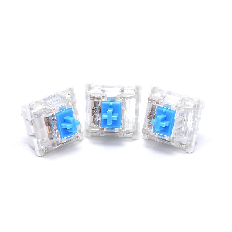 10Pcs Switches Mechanical Keyboard Black Blue Brow... – Grandado