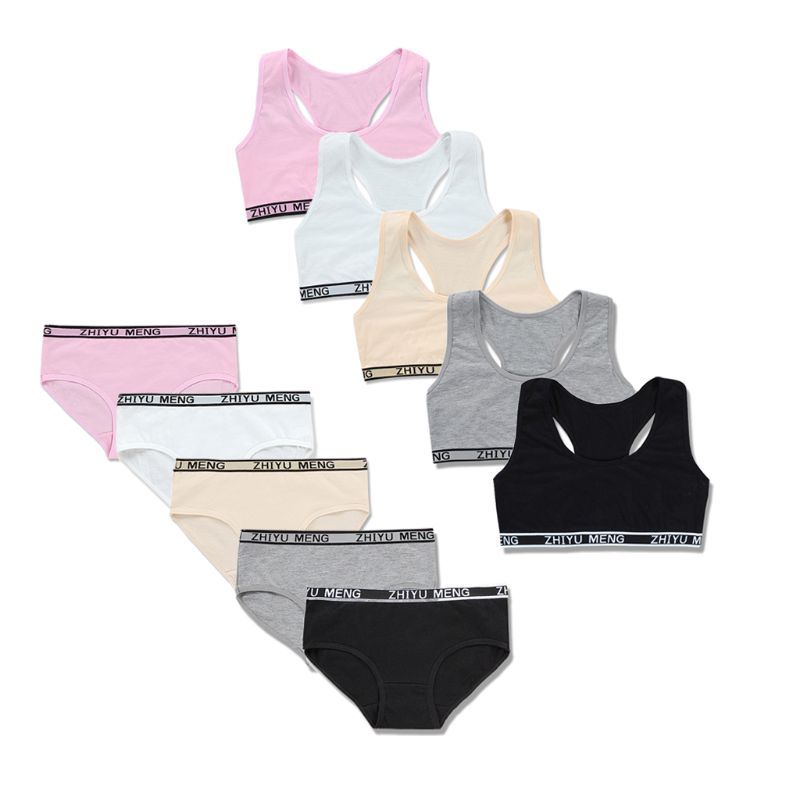 Training Bh Set voor Meisjes Tiener Ondergoed Set ... – Vicedeal