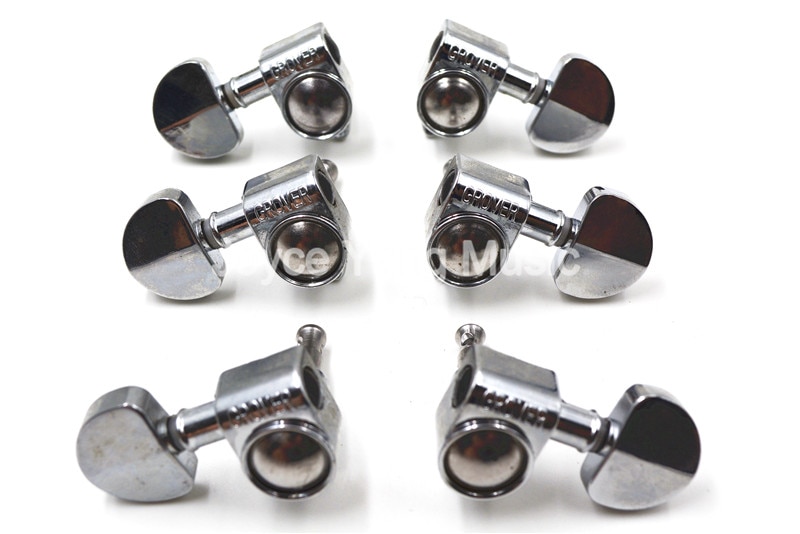 Grover Style Silver Semicircle Guitar Tuning Pegs ... – Grandado