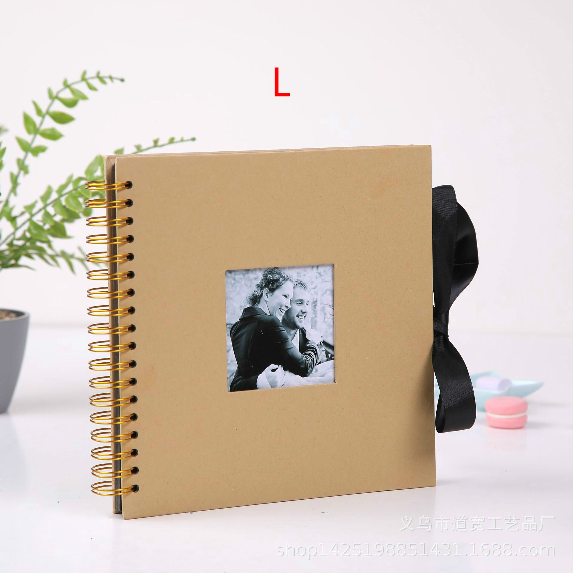 Photo Album 30 Black Pages DIY Album Scrapbooking ... – Grandado