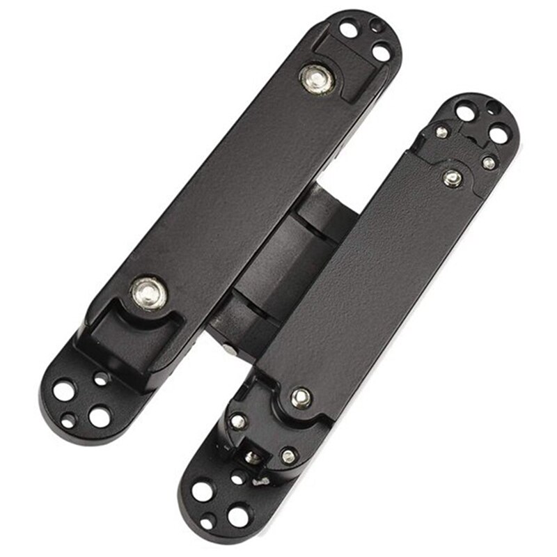 2PCS 7Inch Concealed Door Hinges 180 Degree Swing ... – Vicedeal