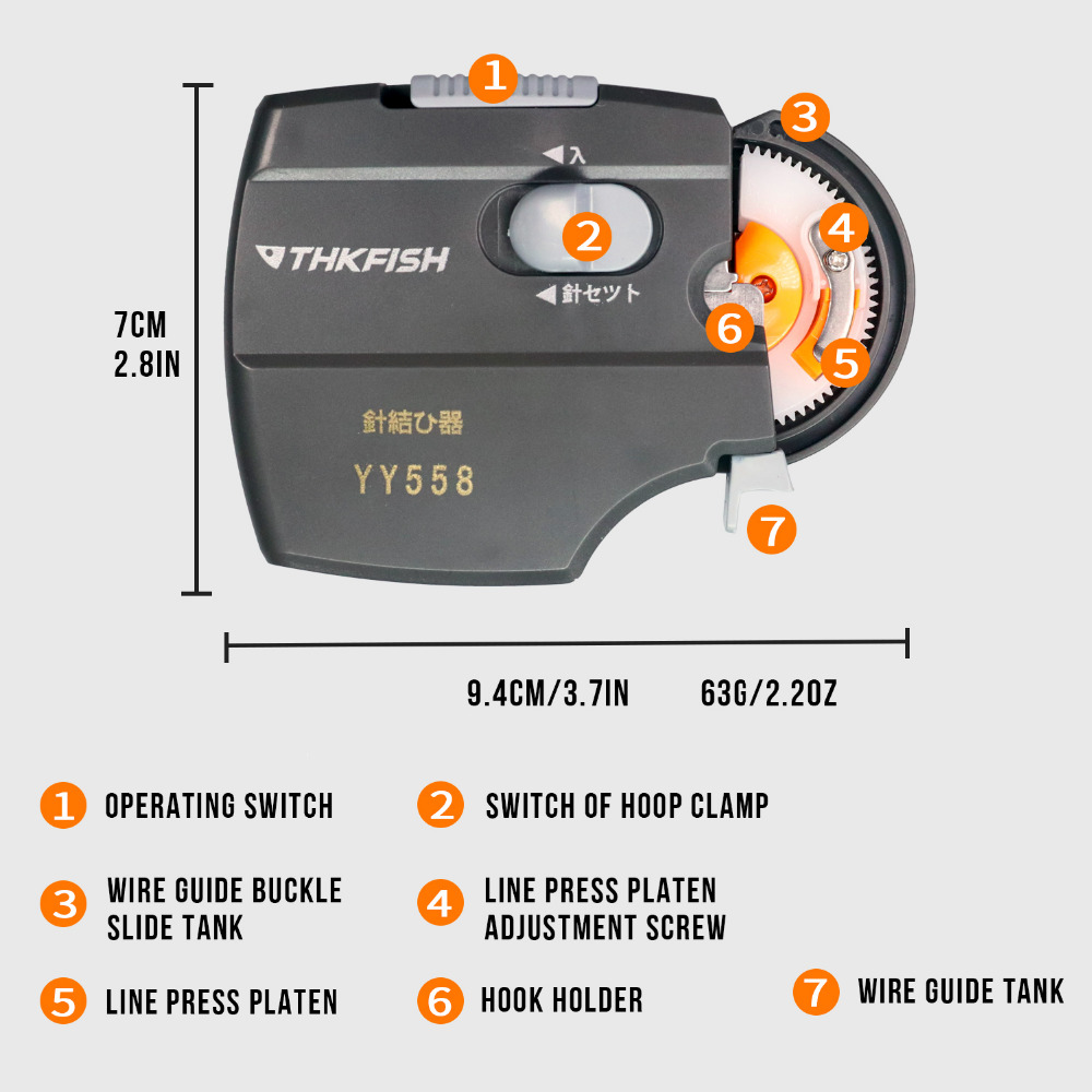 Portable Electric Automatic Fishing Hook Tier Mach... – Grandado