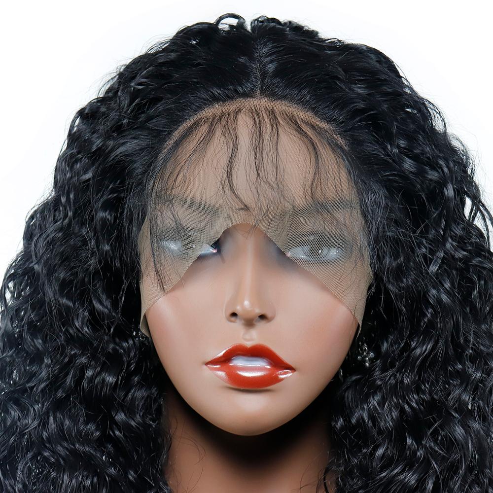 26 Inch Curly Hair Lace Front Wigs for African Ame... – Grandado