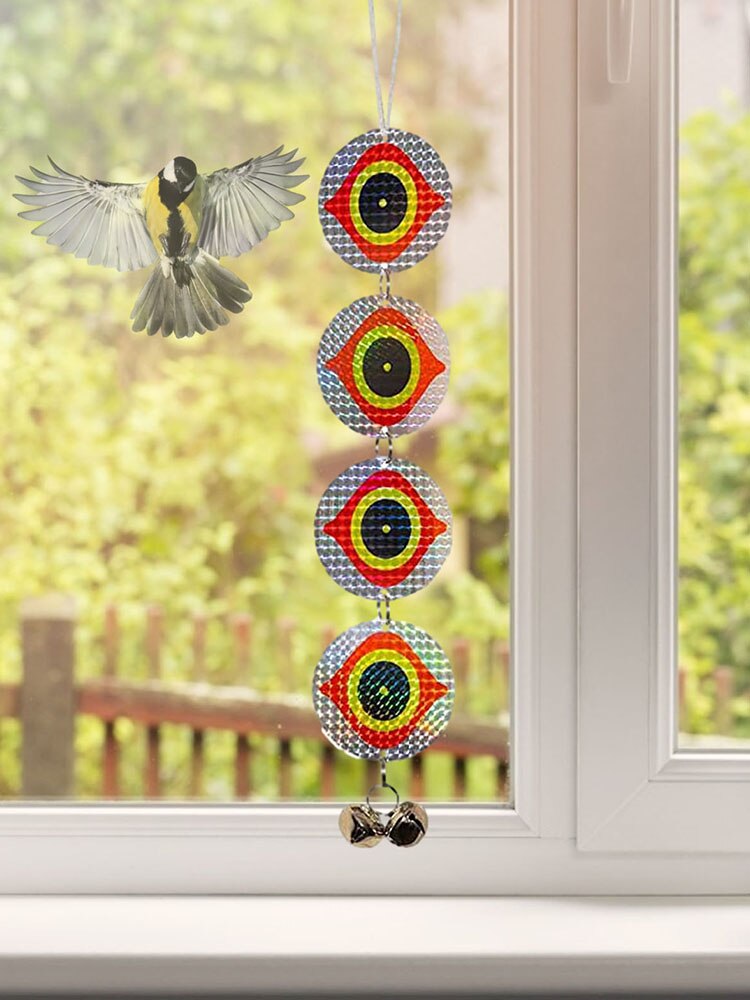 Scare Bird Repellented Disc Eye Pattern Bird Scare... – Grandado