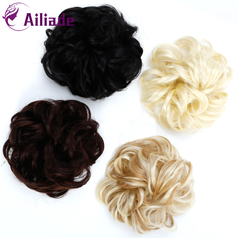 AILIADE 40g Women Chignon with Rubber Band Synthet... – Grandado