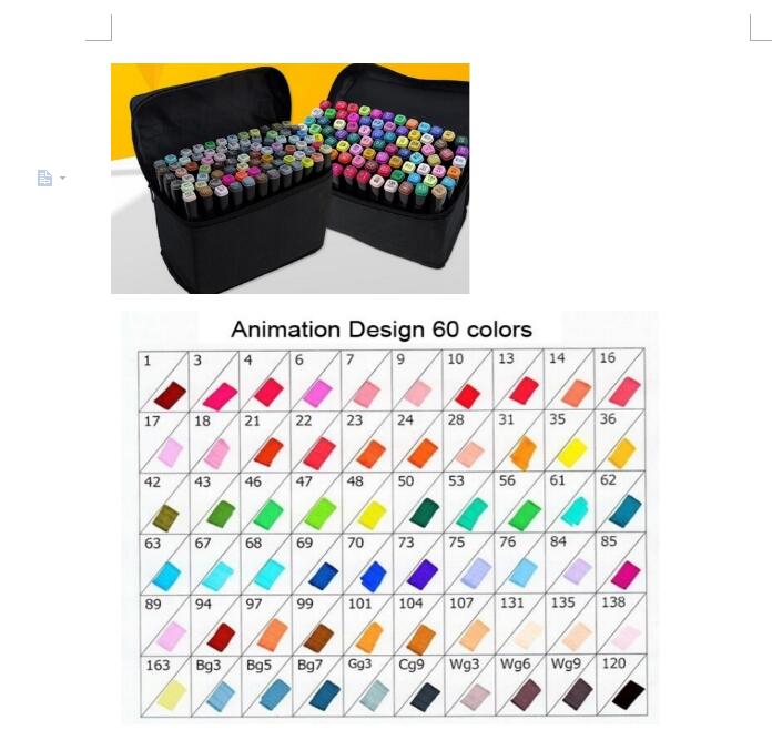 Art mark pen Alcohol Marker pen soluble pen cartoo... – Vicedeal