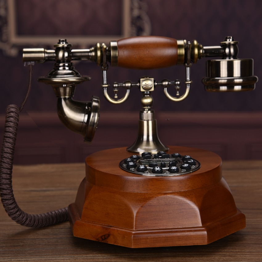 Antique Telephone, Button Dial Vintage Telephone C... – Grandado