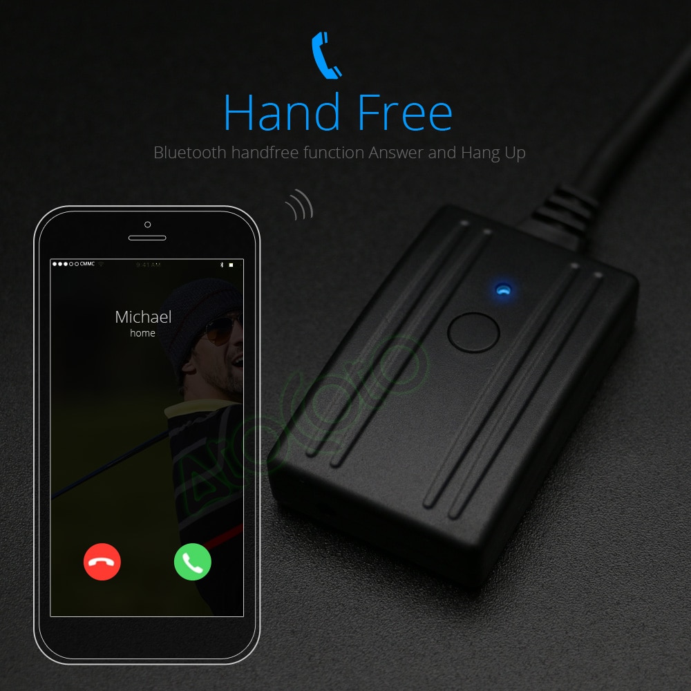 Bluetooth Car Kit Phone Call Handsfree 8 + 6 Pin M... – Grandado