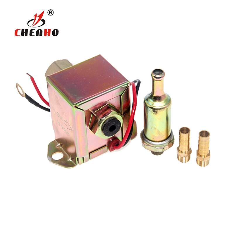 24V red top square electric fuel pump 40107 low pr... – Vicedeal