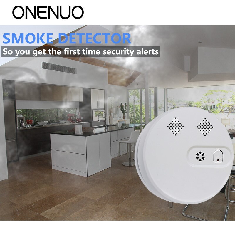 Wireless Smoke Detector For Fire Alarm system – Grandado