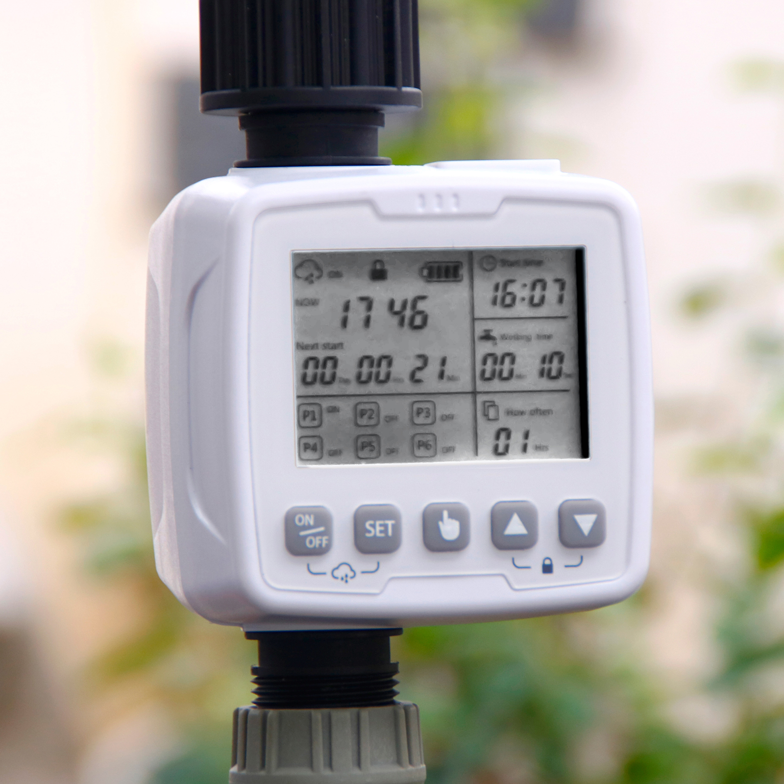 Smart Irrigation System Timer Automatic Rain Senso Grandado