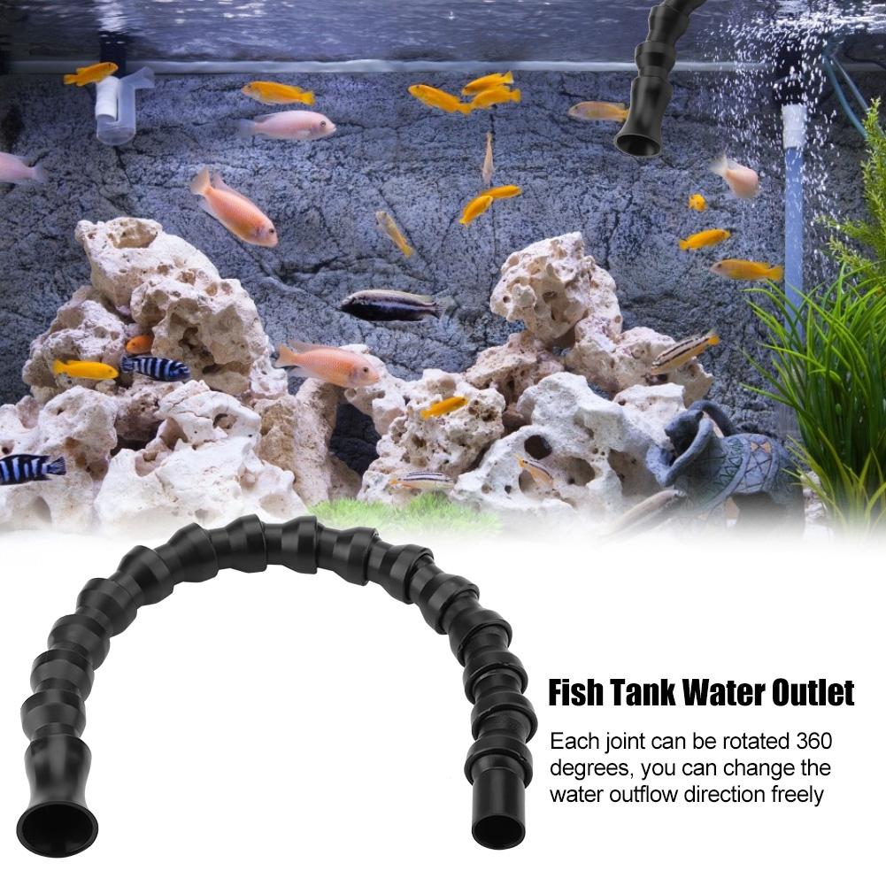Fish Rotating Water Outlet Tube Long Water Outlet ... – Vicedeal