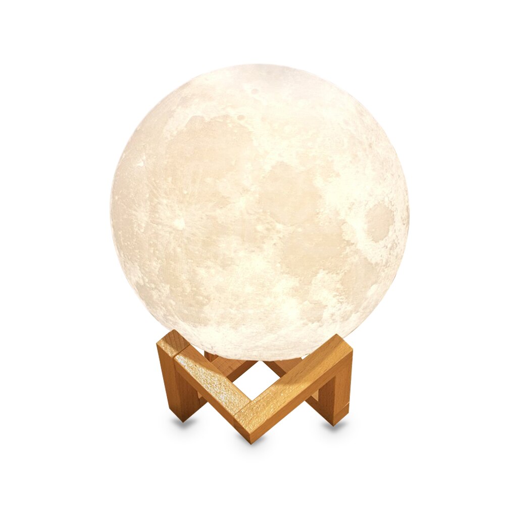15cm/5.9in Moon Night Light 3D Printed Moon Globe ... – Vicedeal