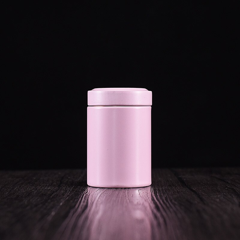 50g Round Sealed Metal Tea Can Coffee Spice Tea Co... – Vicedeal