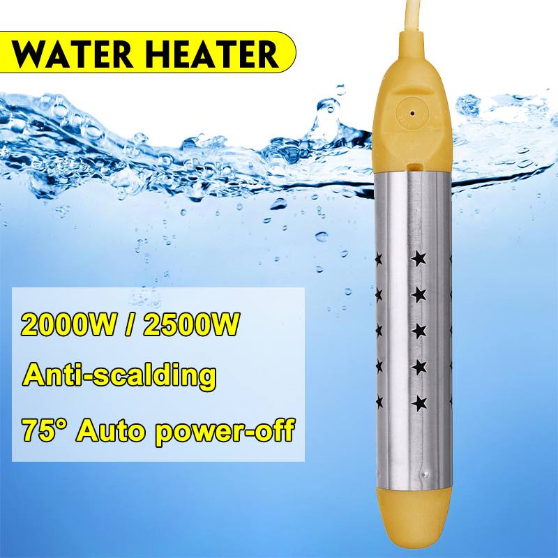EU 220V 2000 - 2500W Floating Electric Water Heate... – Grandado