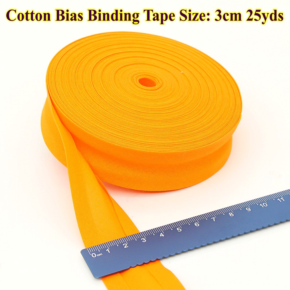 Cotton Bias Binding Tape Size 3cm 2yds DIY handmad... – Grandado