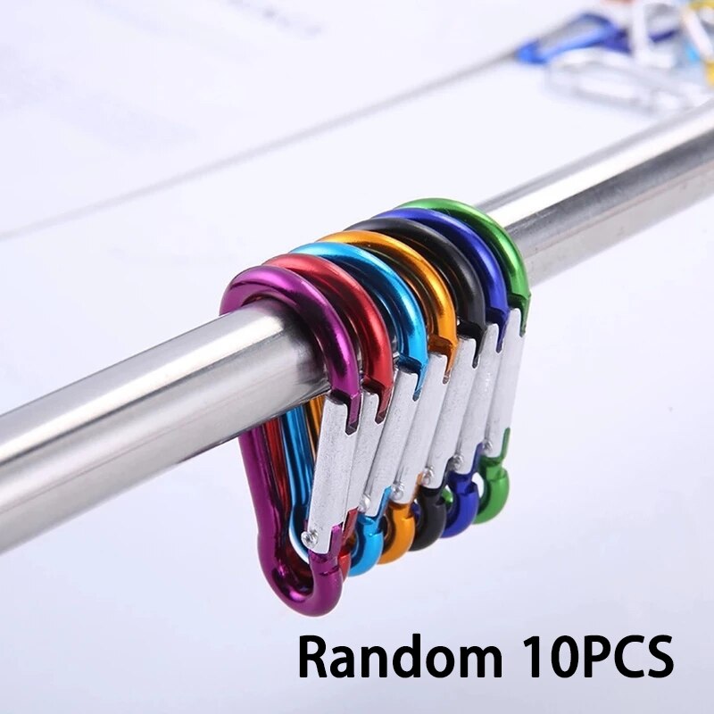 20Pcs Carabiners and Hooks Aluminum Alloy Small Ka... – Grandado