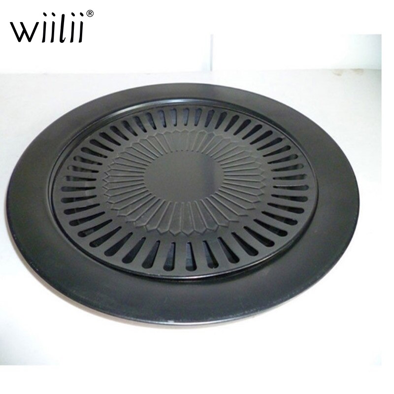 Non-stick Rookloze Barbecue Grill Ronde Pan Grills... – Vicedeal