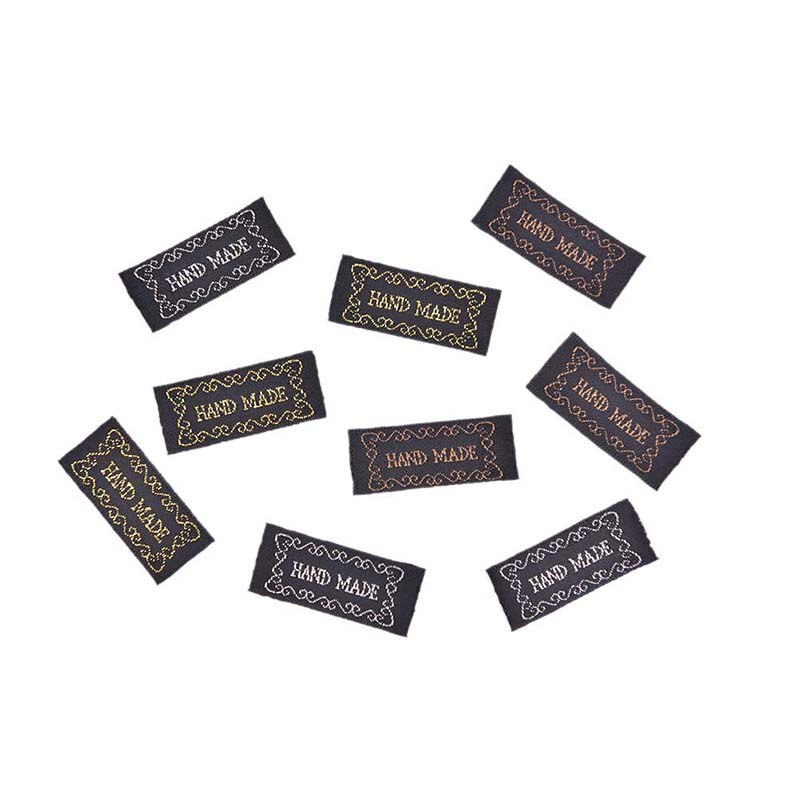 50pcs Handmade Woven Labels Letter Embroidery DIY ... – Vicedeal
