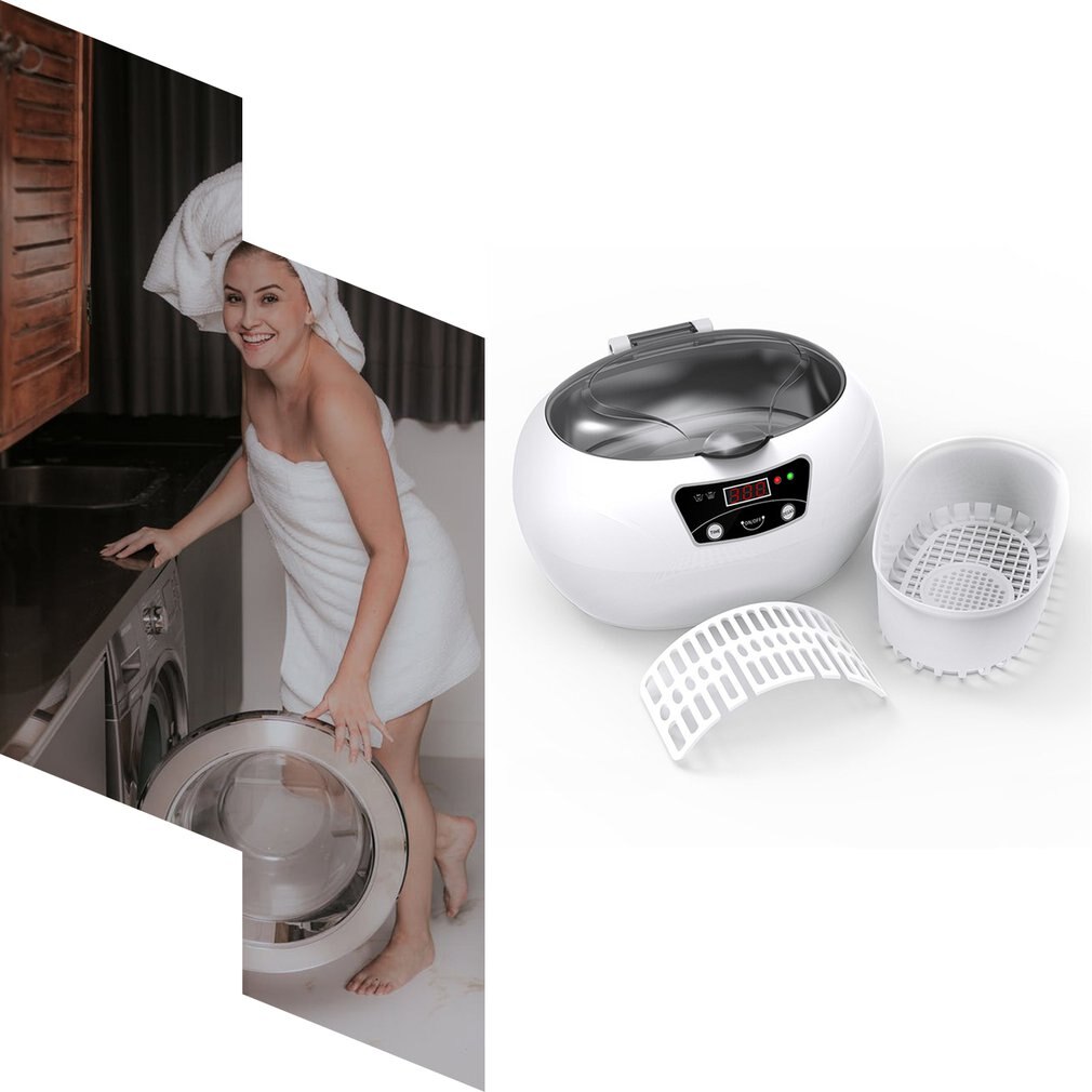 600Ml Ultra Sonic Cleaner Bad Timer Voor Sieraden ... – Vicedeal