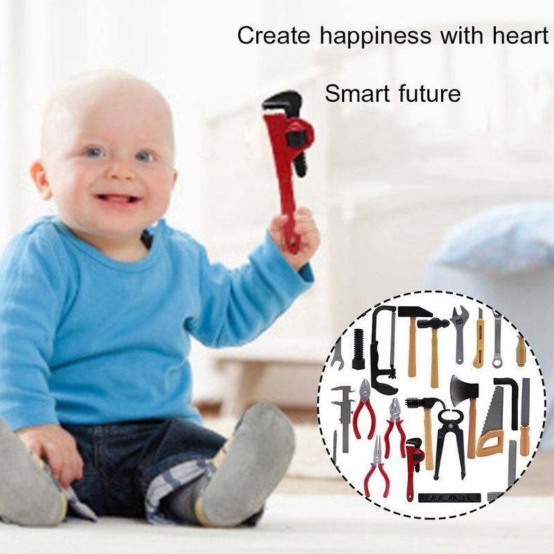 28Pcs Kids Repair Tool Play House Toys Workbench H... – Grandado