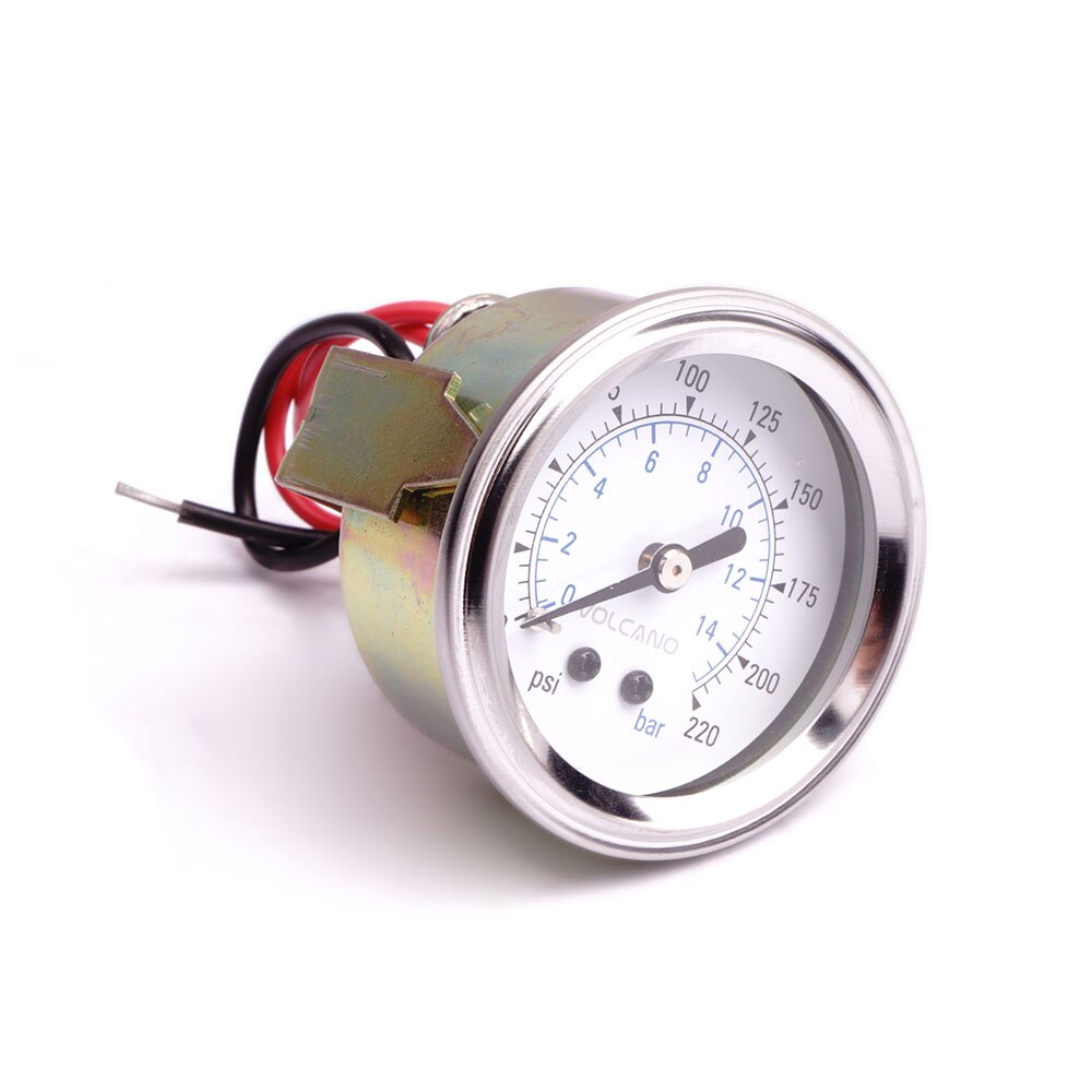 single needle Air gauge 2inch dia.52mm 0-220PSI 12... – Vicedeal