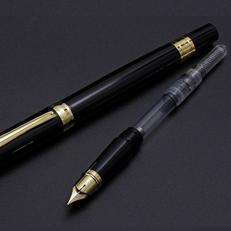 Luxe Hero 3802 Vulpen Zwart Gouden Retro Kantoorbe... – Grandado