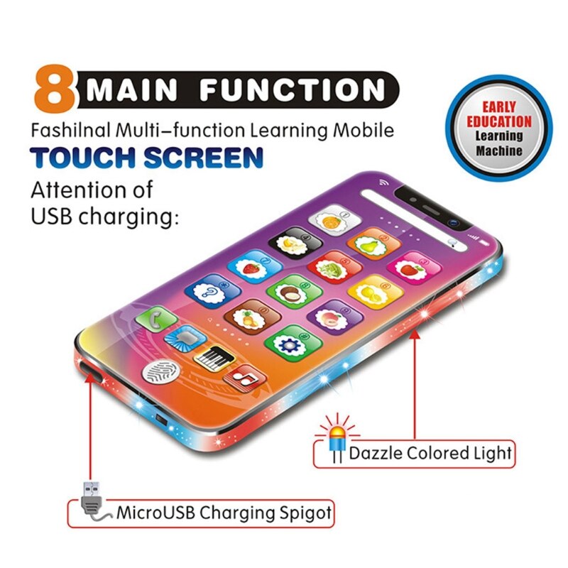 Scientific Toys 8 Models Mini Phone Toy Kids Brain... – Grandado