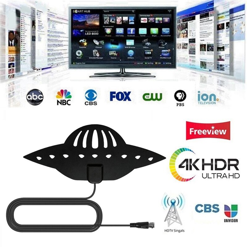 2PCS HDTV Antenna 20 DBi Mini HD Digital Antenna 1... – Vicedeal