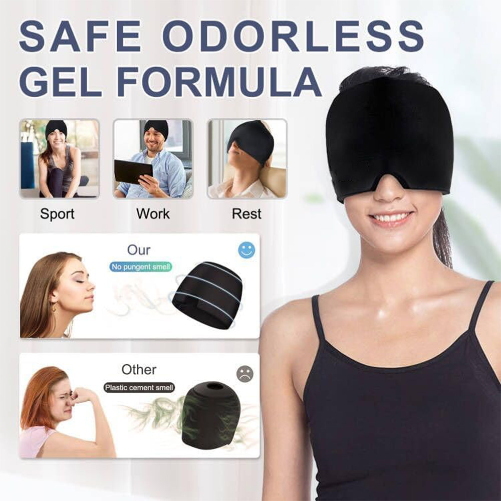 Sleep Mask Comfortable Cold Therapy Ice Cap Sleepi... – Grandado