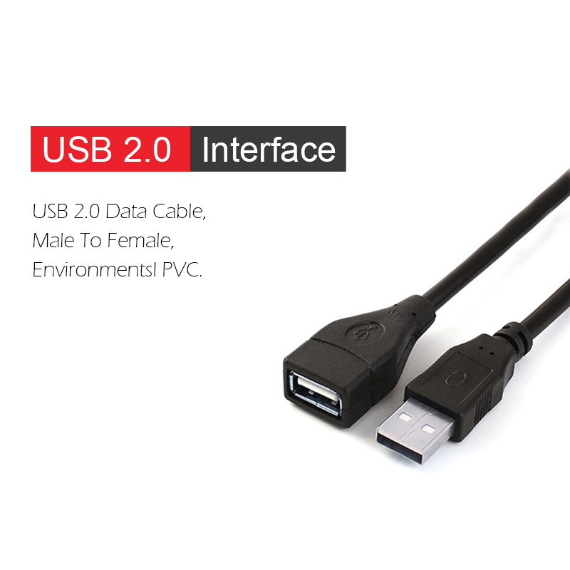 USB Verlengkabel USB 2.0 kabel voor Smart TV PS4 S... – Vicedeal