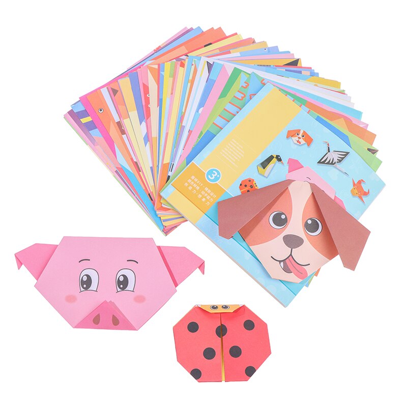 Toys 3D DIY Child Toy Origami Cartoon Animal Book ... – Grandado