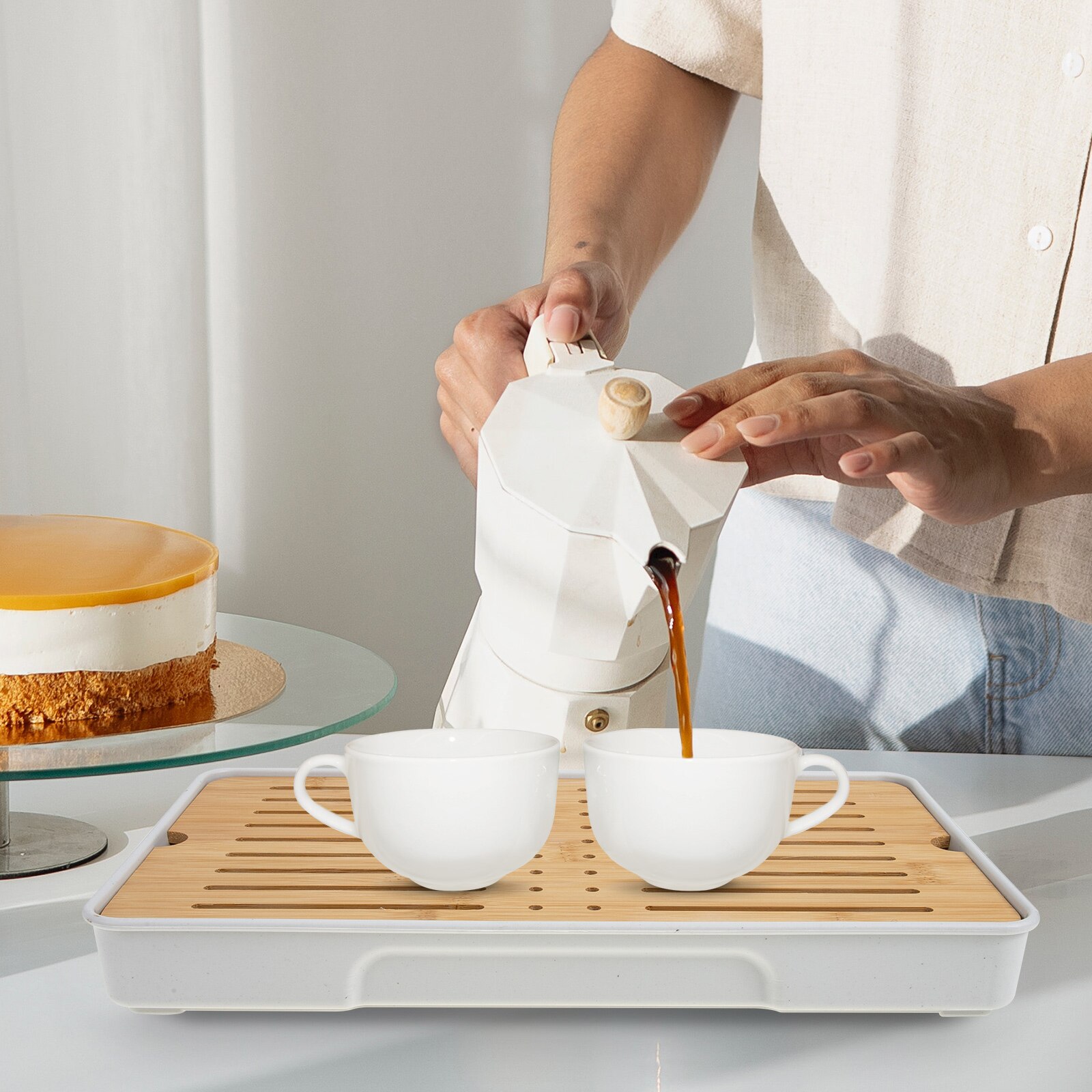Tea House Teaware Holder Drainage Type Tea Plate B... – Grandado