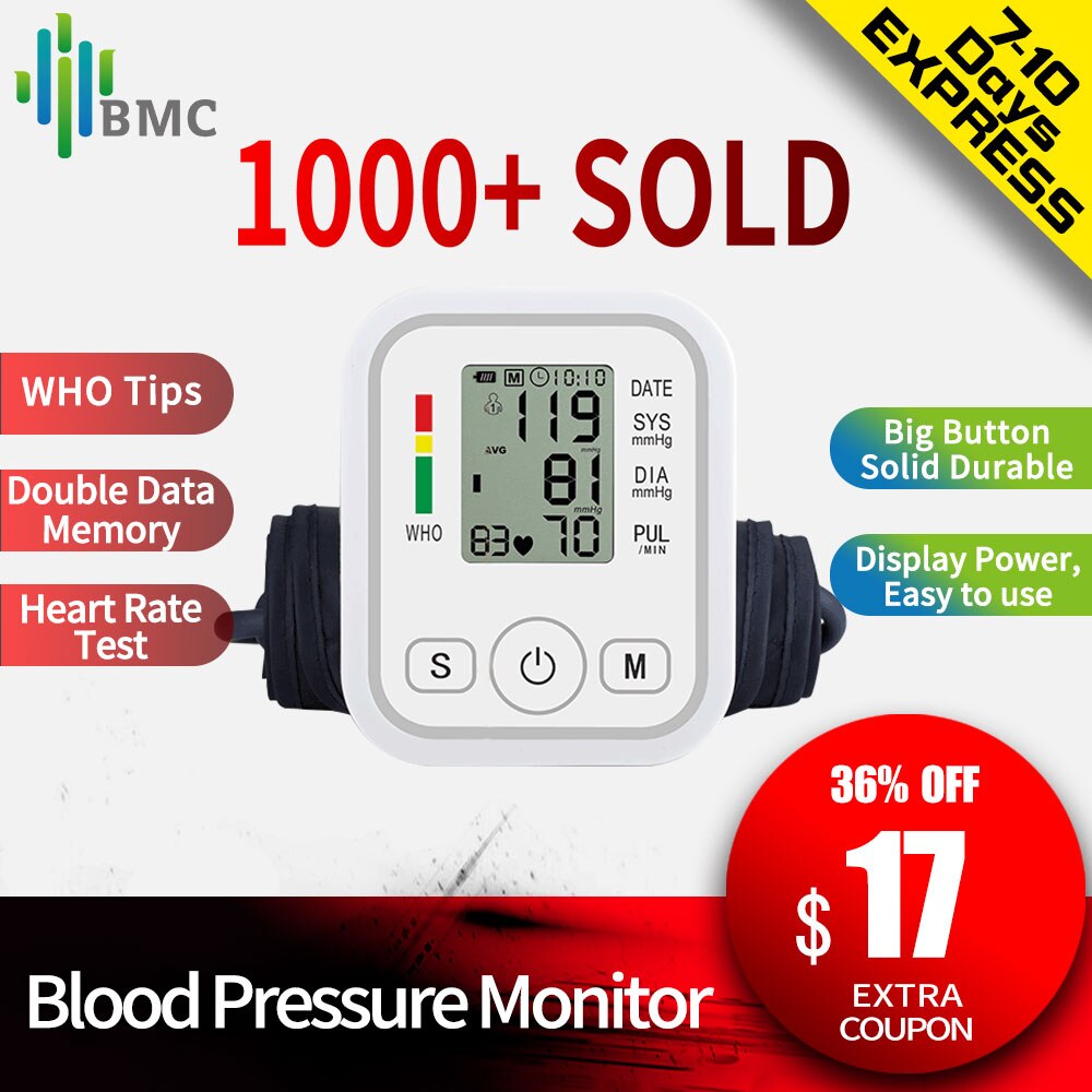 Bmc Bloeddrukmeter Thuisgebruik Gezondheidszorg Di... – LovingPrices