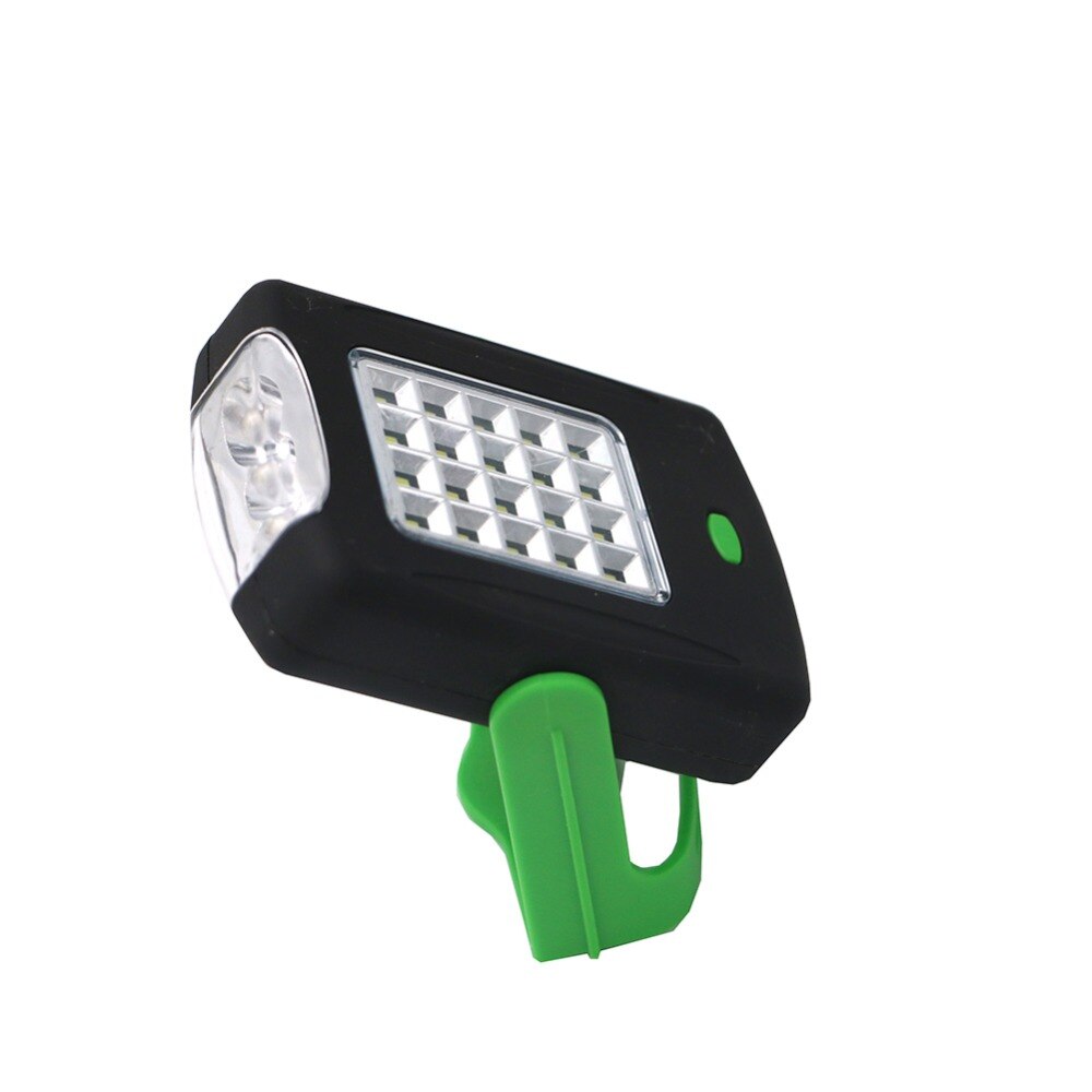 Green Portable Flashlight 2 Modes 20+3 LEDs Lamp W... – Vicedeal