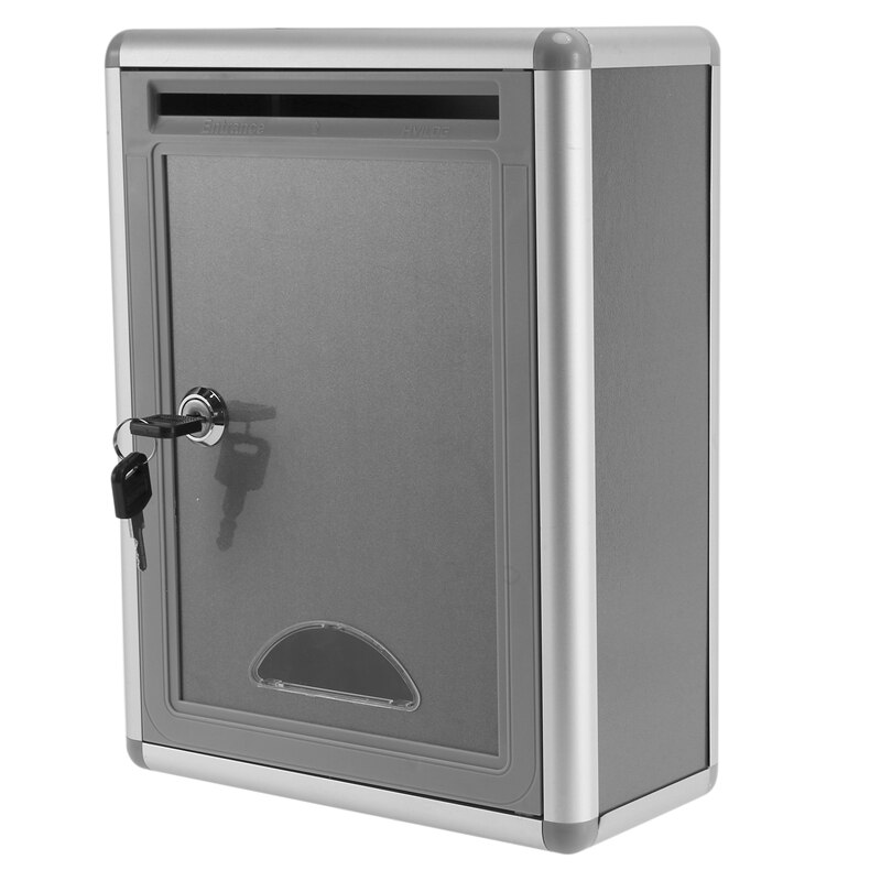-Vintage Aluminum Alloy Lockable Secure Mail Lette... – Vicedeal