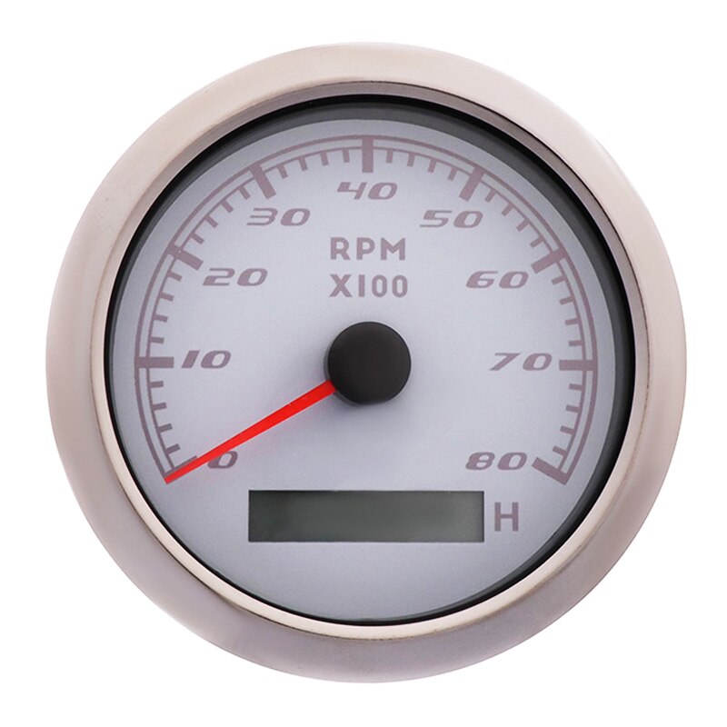 8000 RPM Tachometer Gauge With Red Backlight 8K RP... – Vicedeal