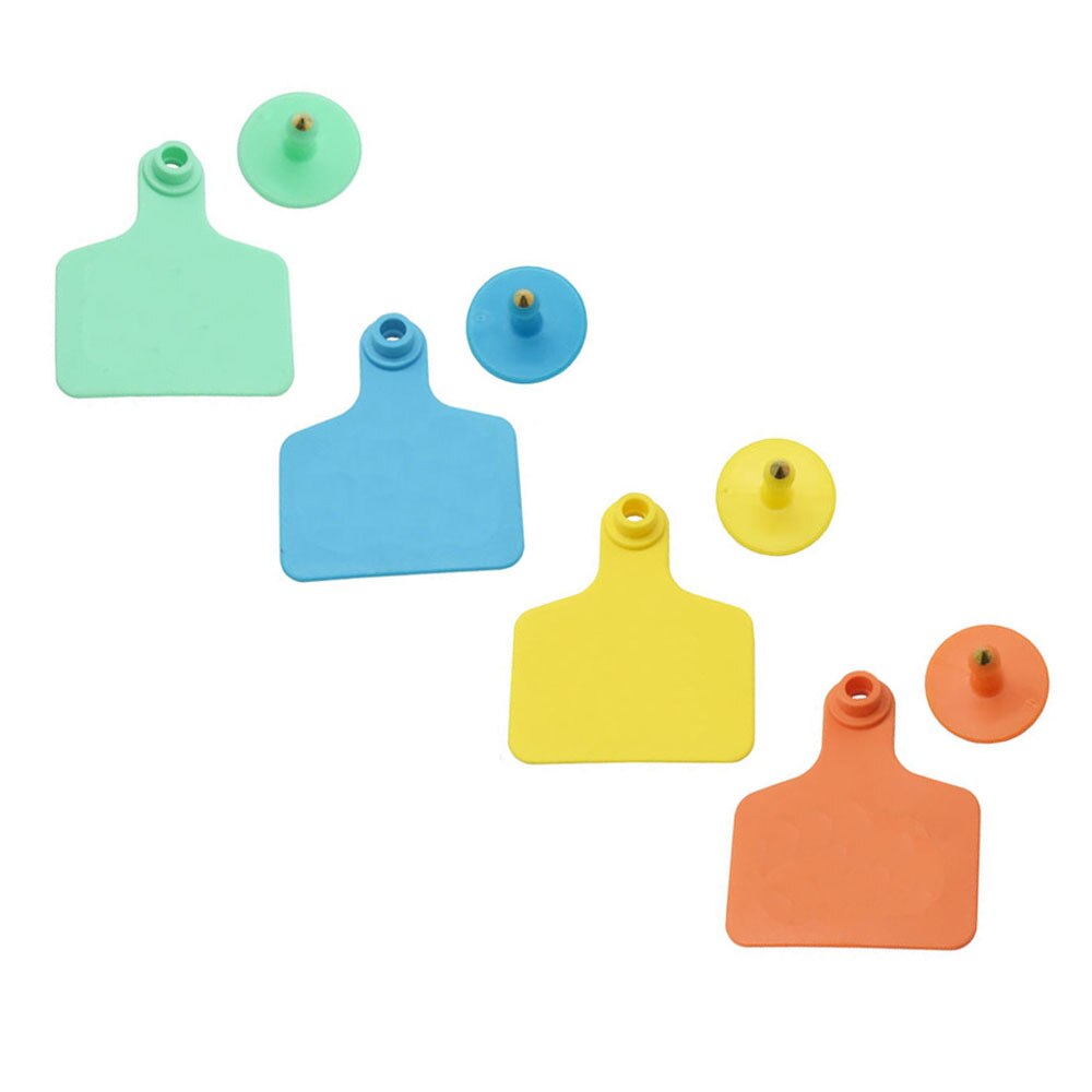 20 Sets of TPU cattle ear tags and wordless copper... – Vicedeal