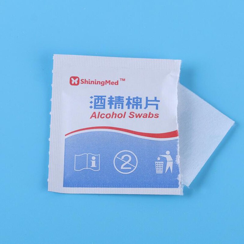 50 Pcs/box Alcohol Wipe Pad Swab Sachet Anti Tool ... – Grandado