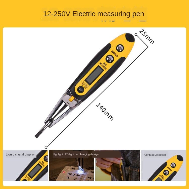 Test Elektrische Pen Contactloze Test Potlood Elek... – Vicedeal