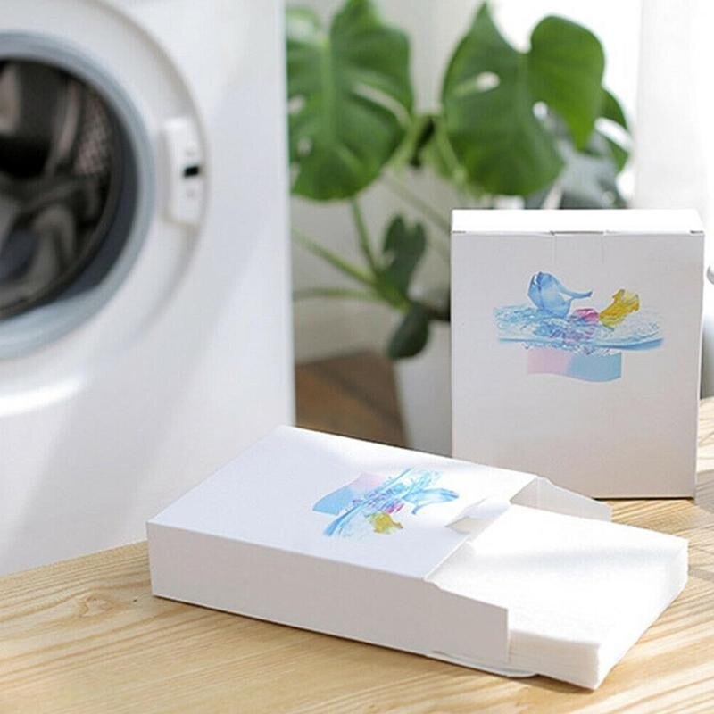 24pcs/set Absorption Sheets Anti Dyed Cloth Laundr... – Vicedeal