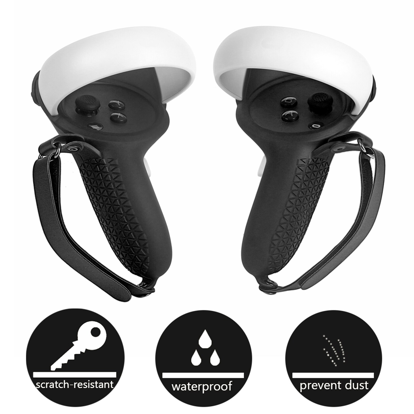 VR Accessories For Oculus Quest 2 VR Silicone Cove... – Grandado