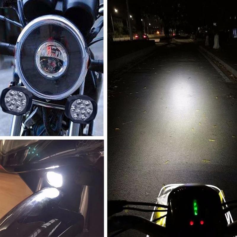 9 LED Motorcycle Light Headlight Assembly 10W Univ... – Grandado 9 LED Motorcycle Light Headlight Assembly 10W Univ... – Grandado