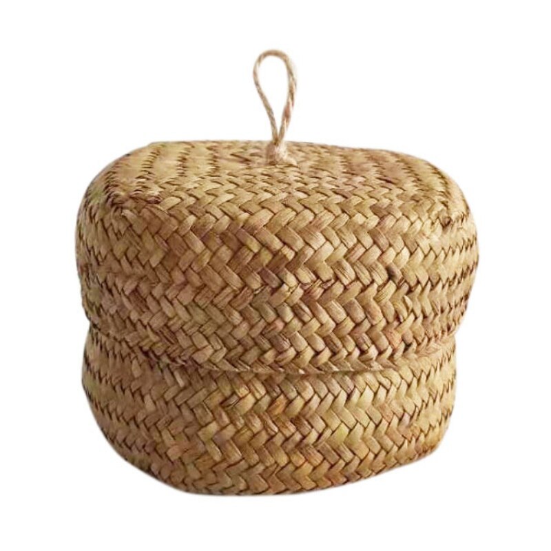 Seaweed Woven Baskets Flower Basket Household Stor... – Vicedeal